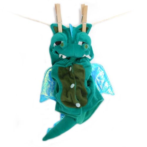 Disfraz de dragón para perros, ropa divertida para mascotas.